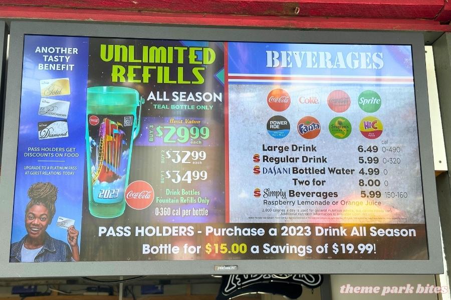 Aviator Grille - theme park bites