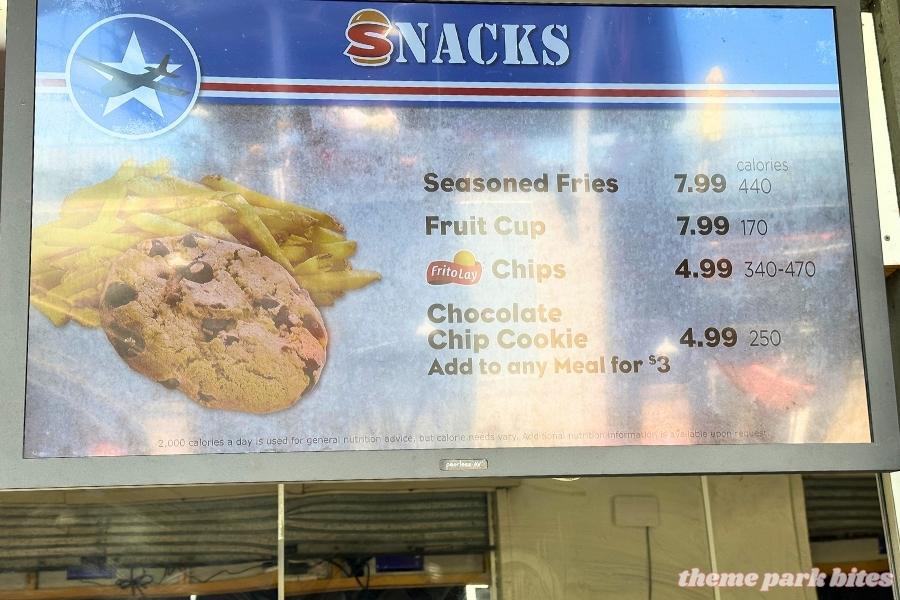 Aviator Grille - theme park bites