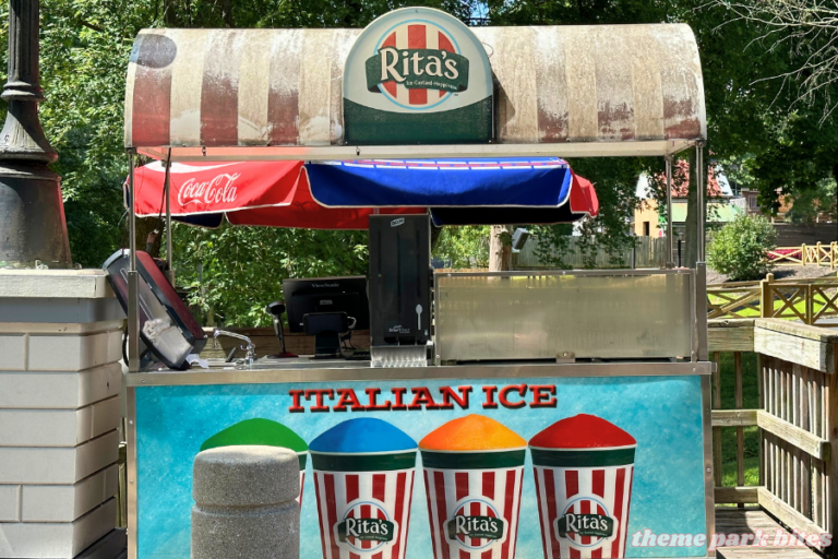 Rita's Italian Ice - Six Flags America • theme park bites