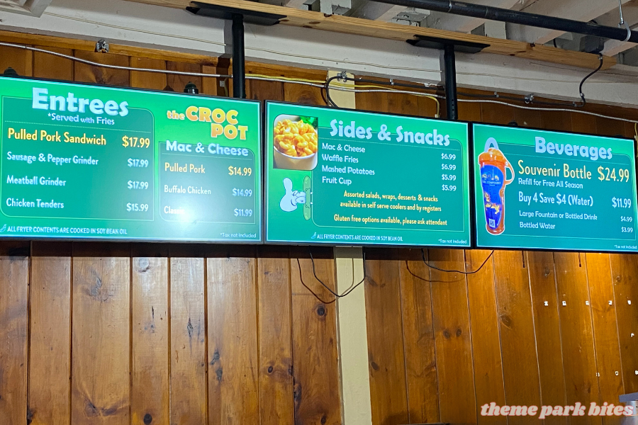 The Croc Pot • theme park bites