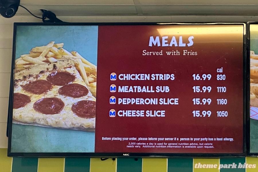 Carlini's Pizzeria - theme park bites