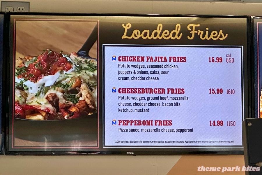 Dirty Fries - theme park bites