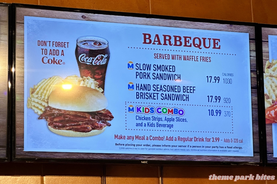 JB's Smokehouse Barbeque - theme park bites
