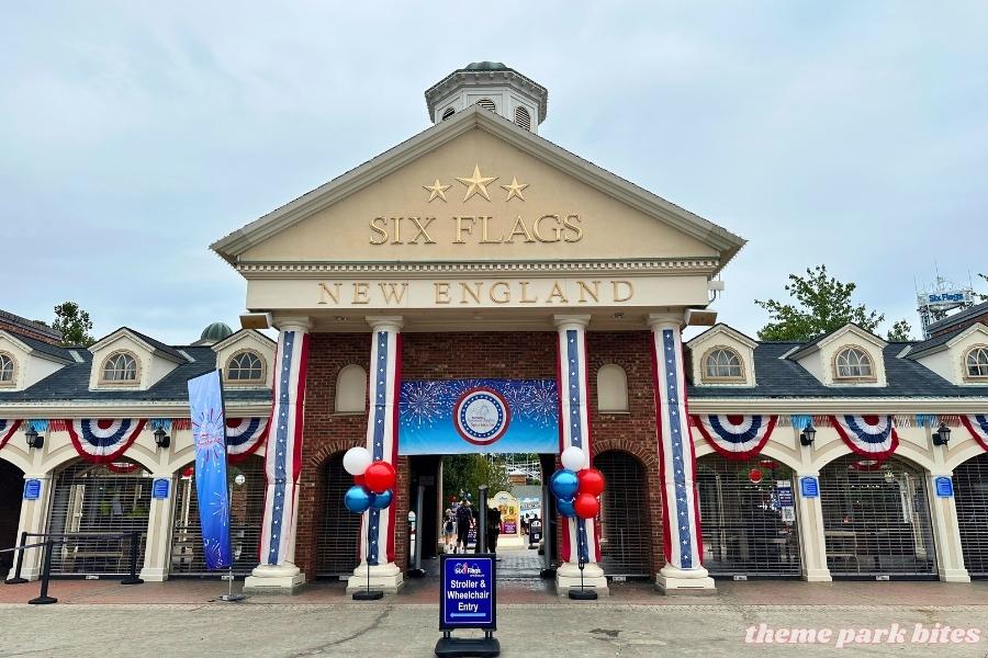 Six Flags New England Restaurant Menus - theme park bites
