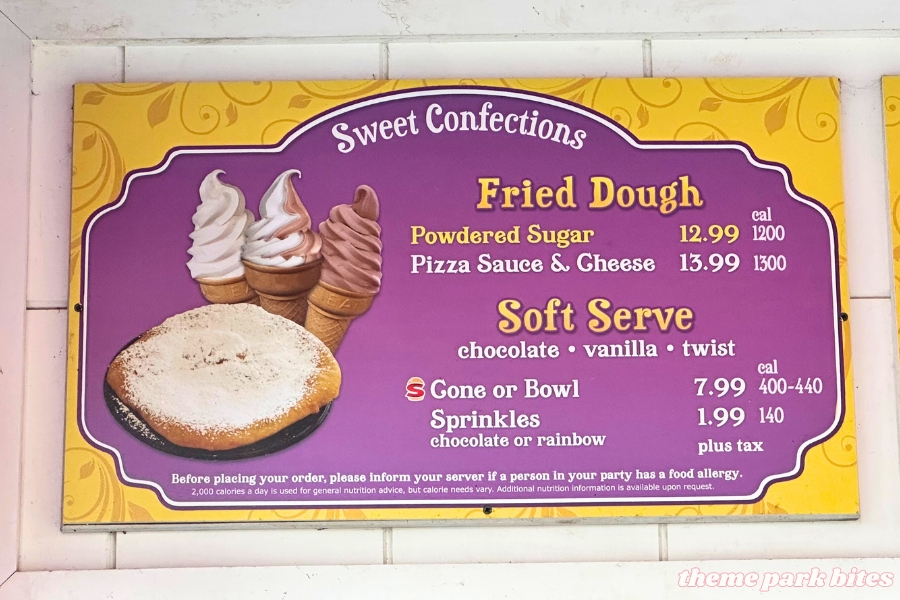 Sweet Confections - theme park bites