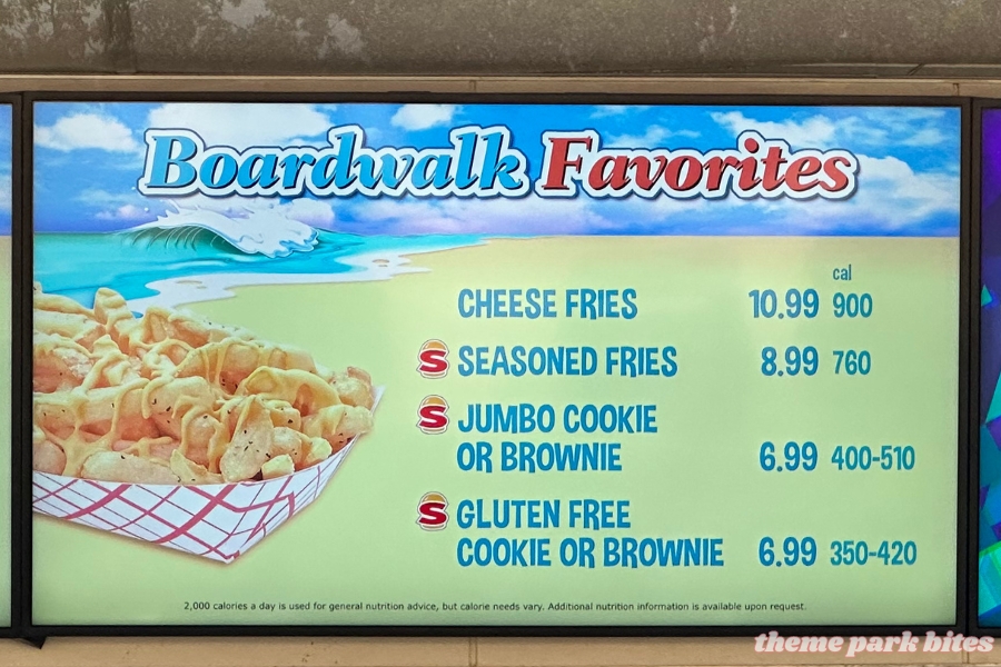 Boardwalk Steak and Fries - theme park bites