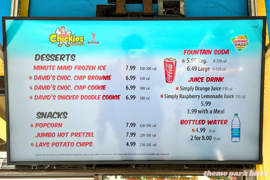 Chickies - theme park bites