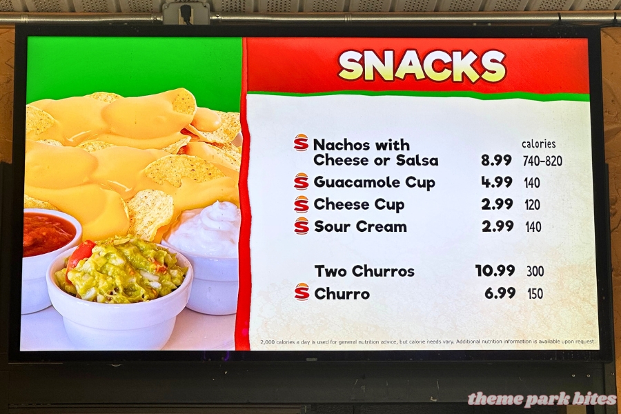 Macho Nacho / La Cantina - Six Flags Great Adventure - theme park bites