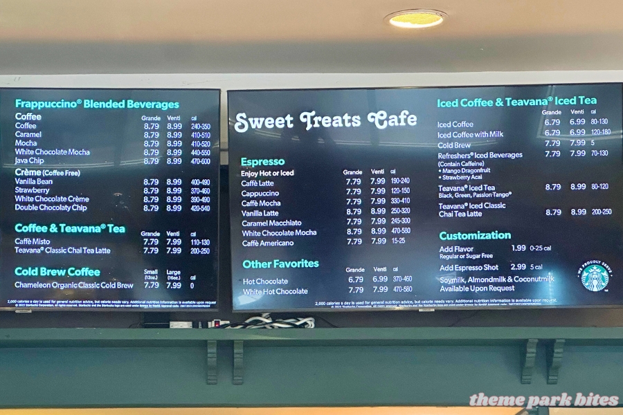 Sweet Treats Café - theme park bites