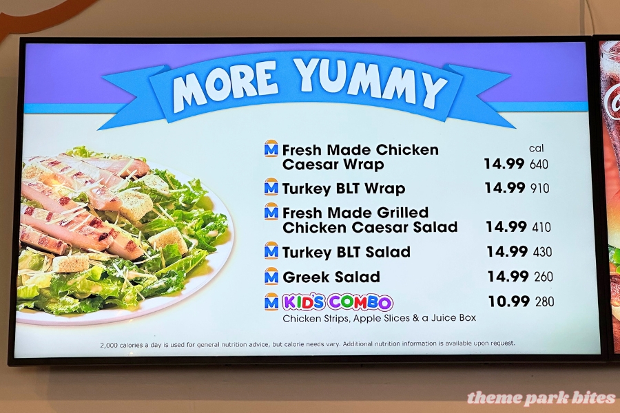 Yum Yum Café - theme park bites