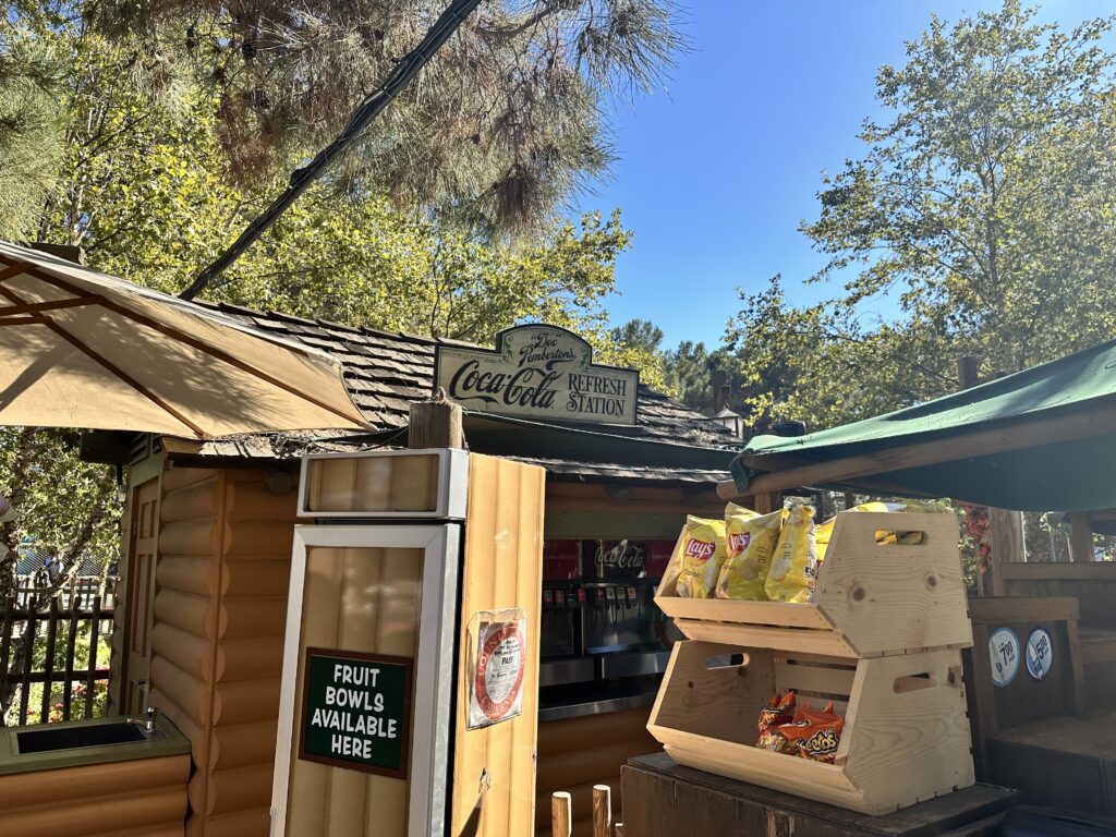 Coca-Cola Refresh Station • theme park bites