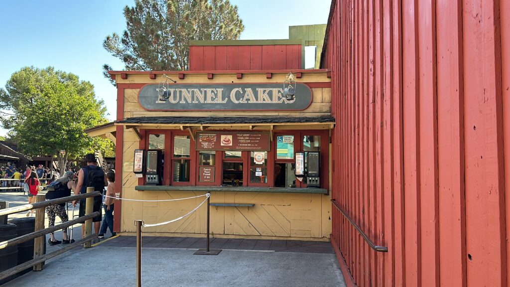 Log Ride Funnel Cakes • theme park bites