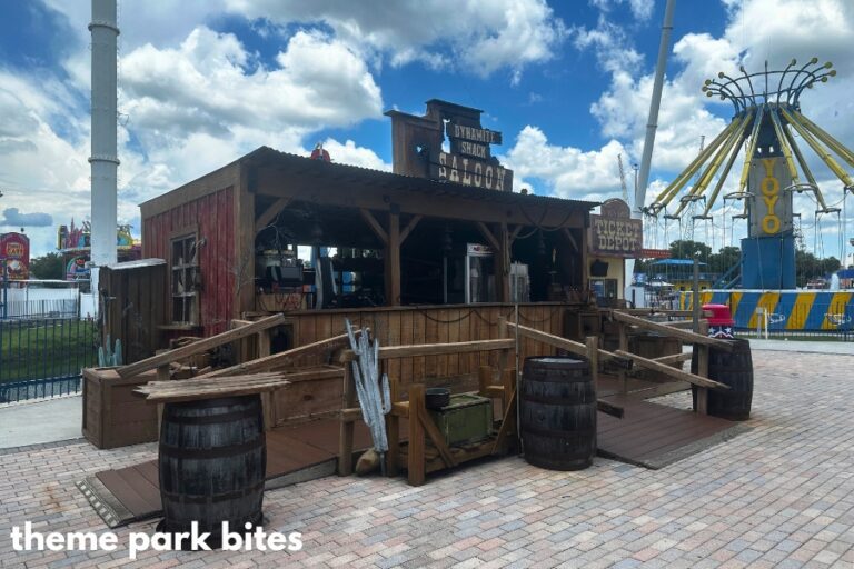 Dynamite Shack Saloon • theme park bites